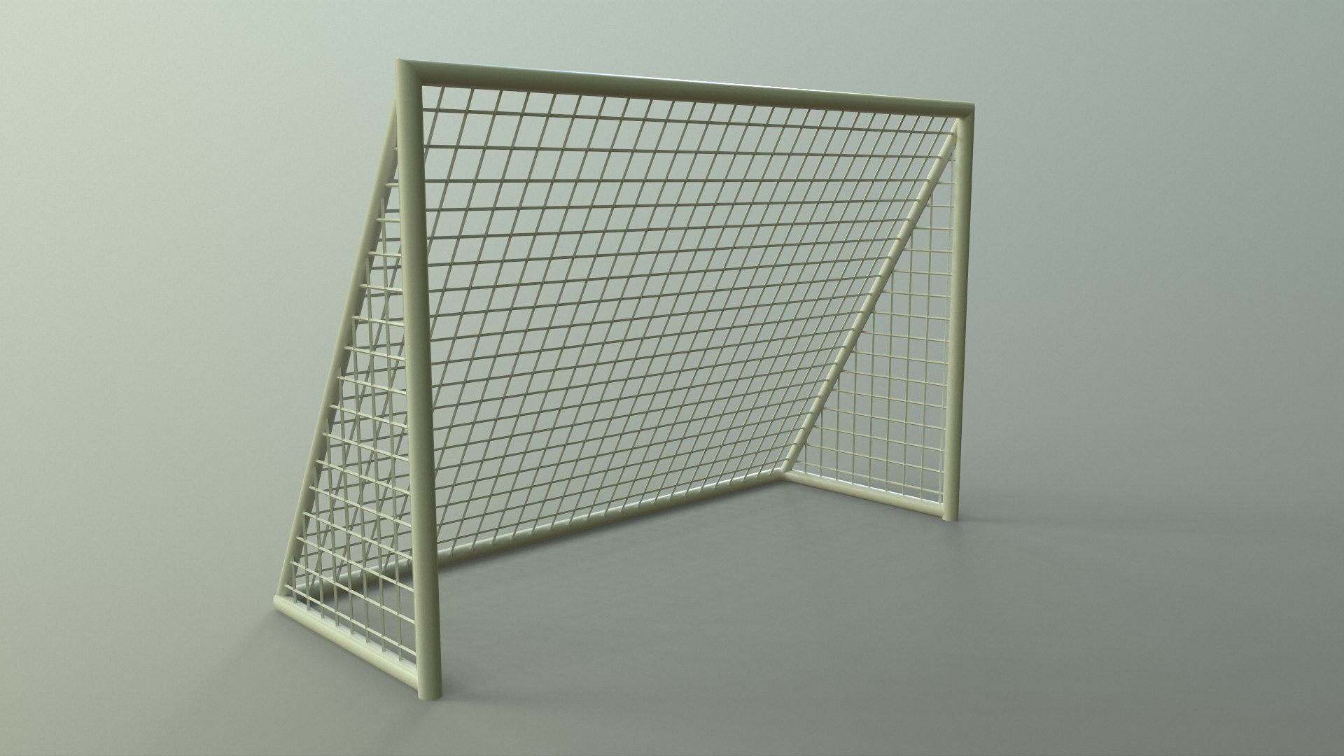 PBR Soccer Football Goal Post F 3D model - TurboSquid 1921318