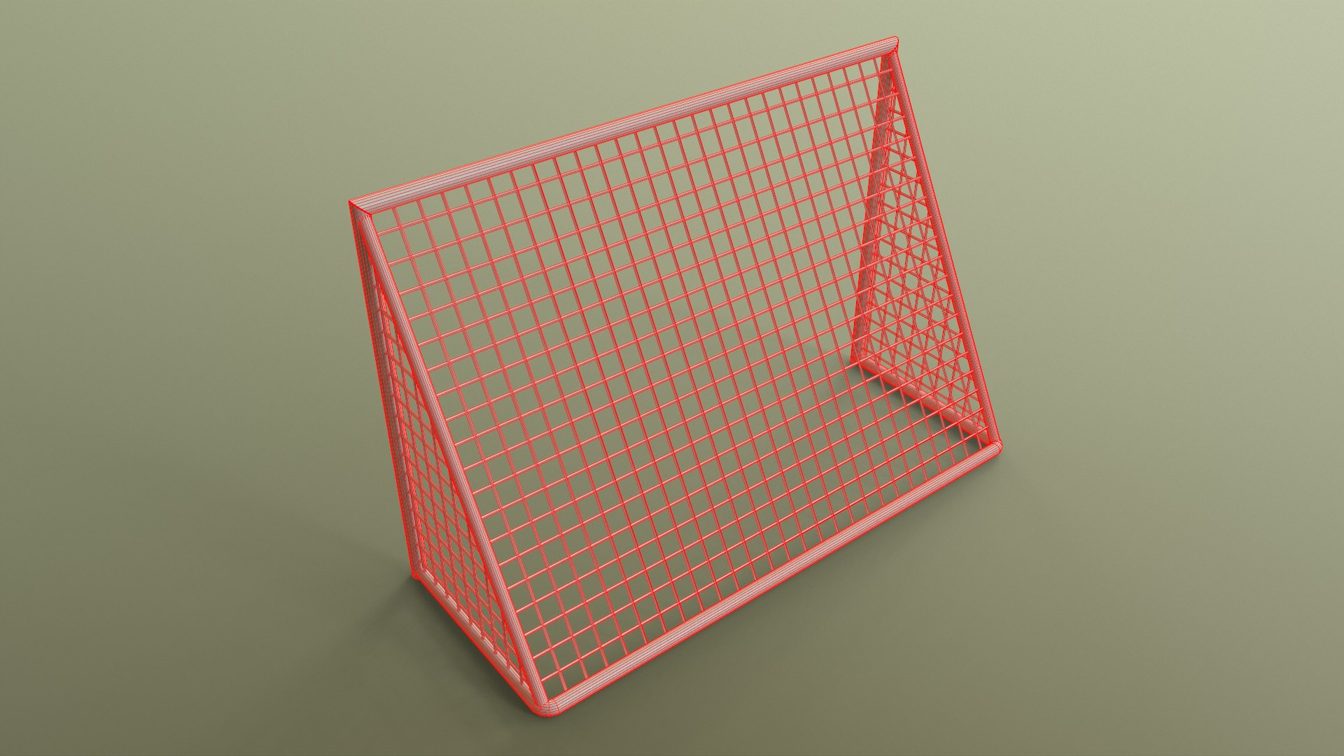 PBR Soccer Football Goal Post F 3D model - TurboSquid 1921318
