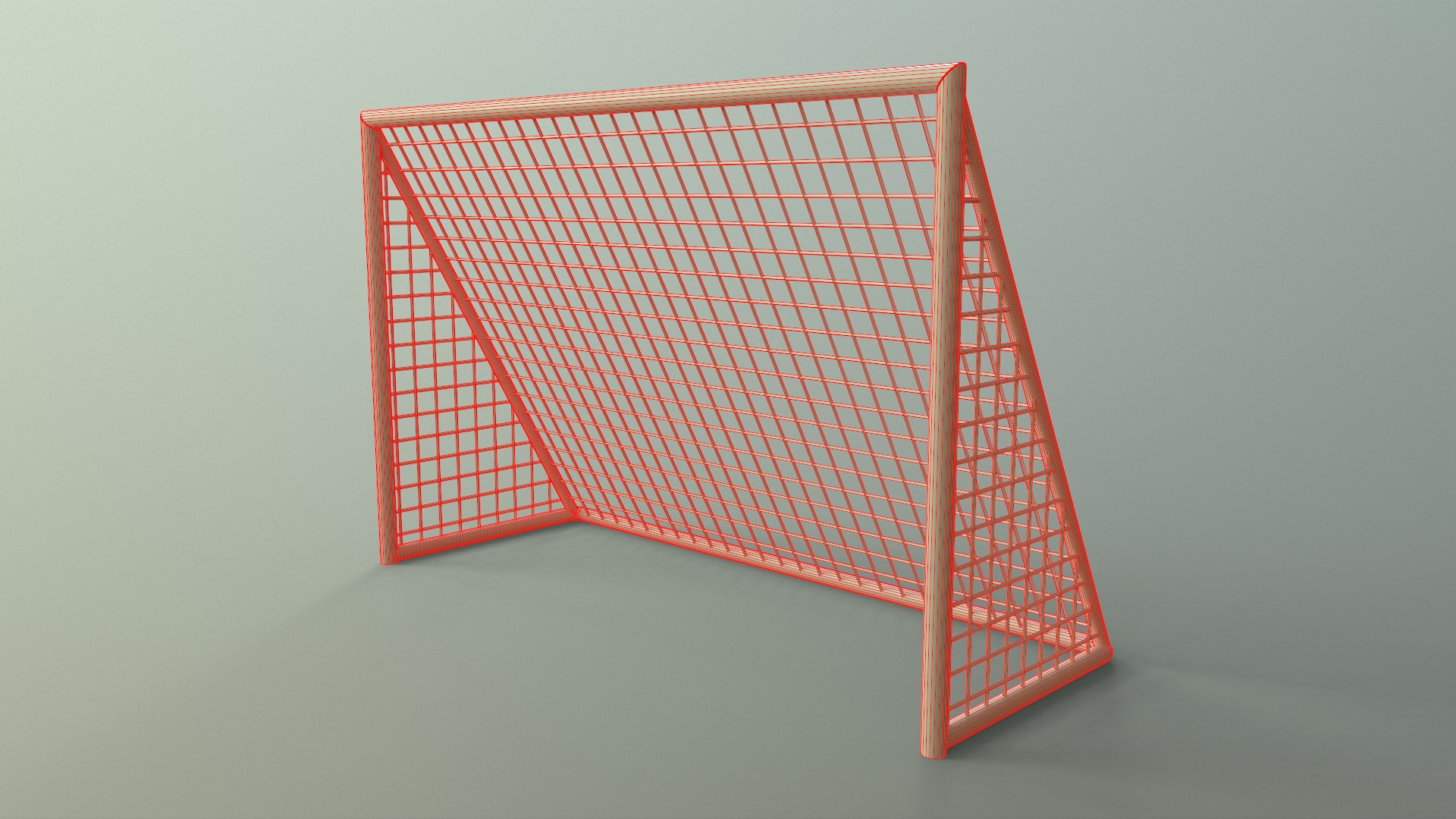 PBR Soccer Football Goal Post F 3D model - TurboSquid 1921318