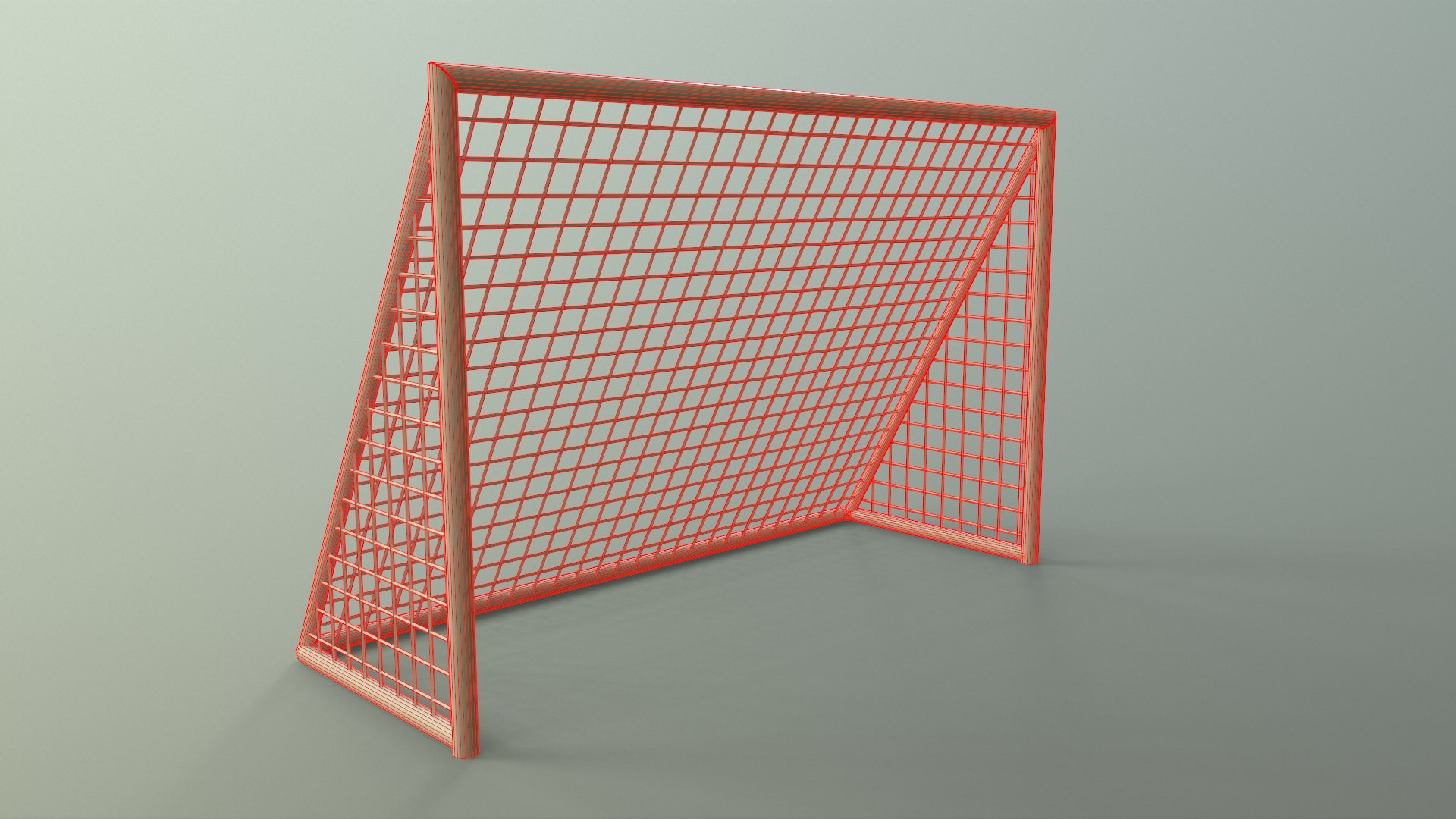 PBR Soccer Football Goal Post F 3D model - TurboSquid 1921318