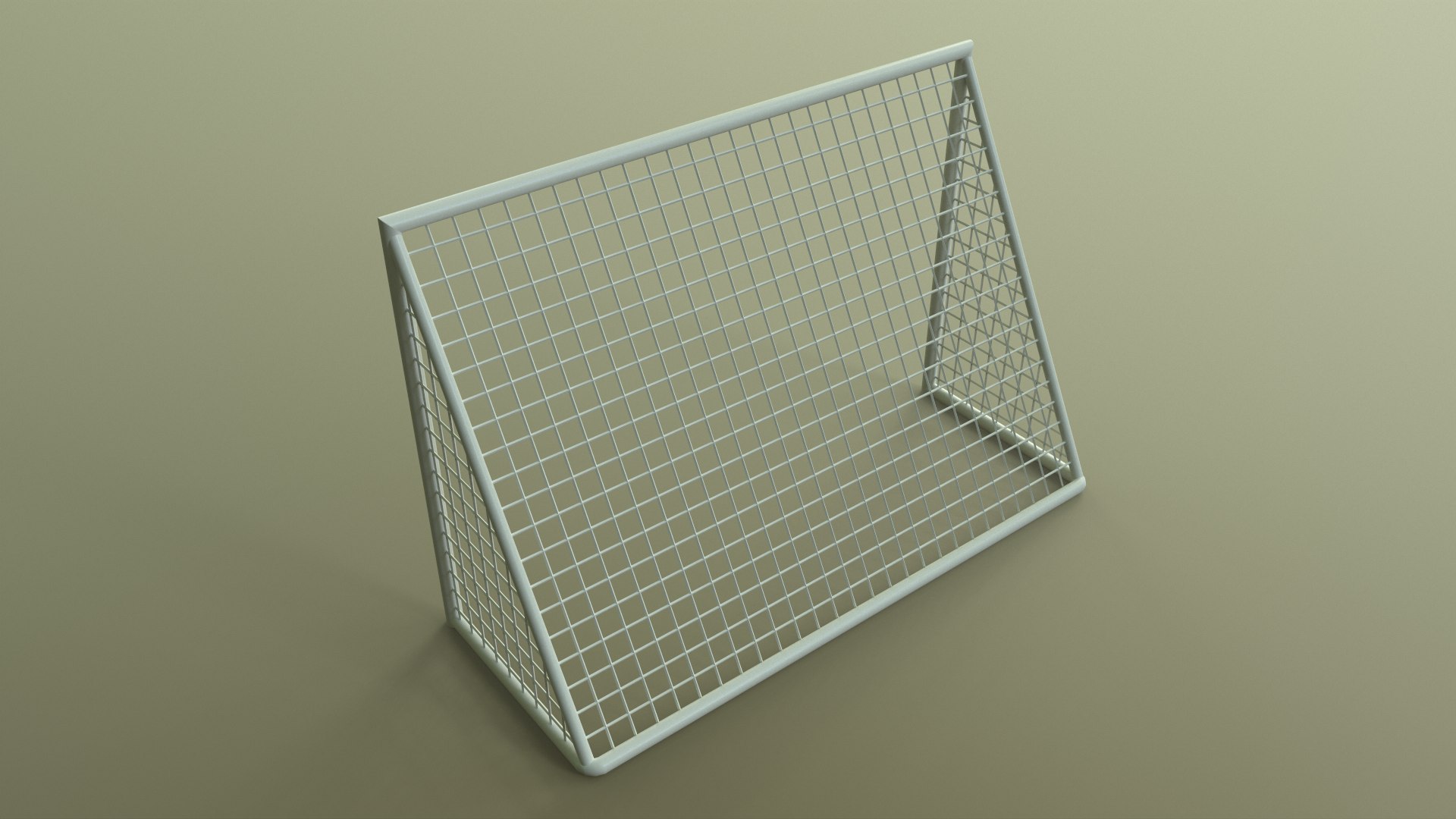 PBR Soccer Football Goal Post F 3D model - TurboSquid 1921318