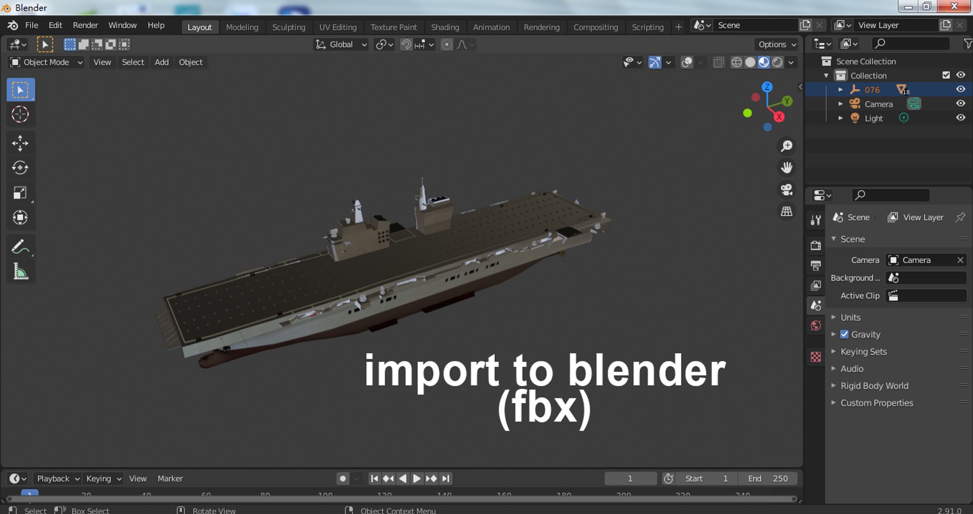 Chinese Type 076 Amphibious Assault Ship 3D Model - TurboSquid 2335707