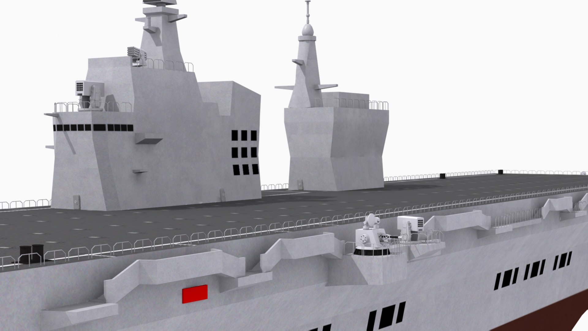 Chinese Type 076 Amphibious Assault Ship 3D Model - TurboSquid 2335707