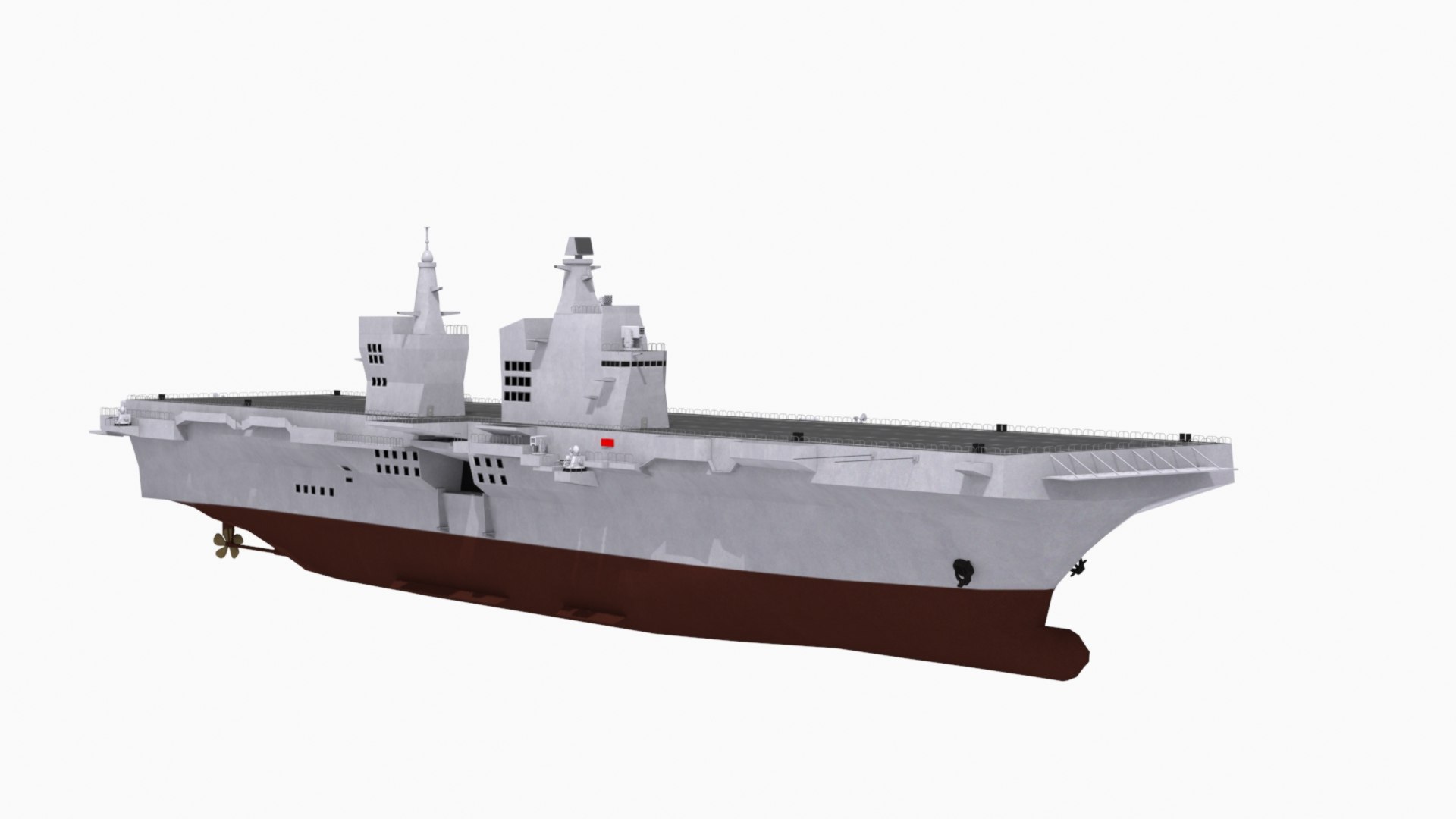 Chinese Type 076 Amphibious Assault Ship 3D Model - TurboSquid 2335707