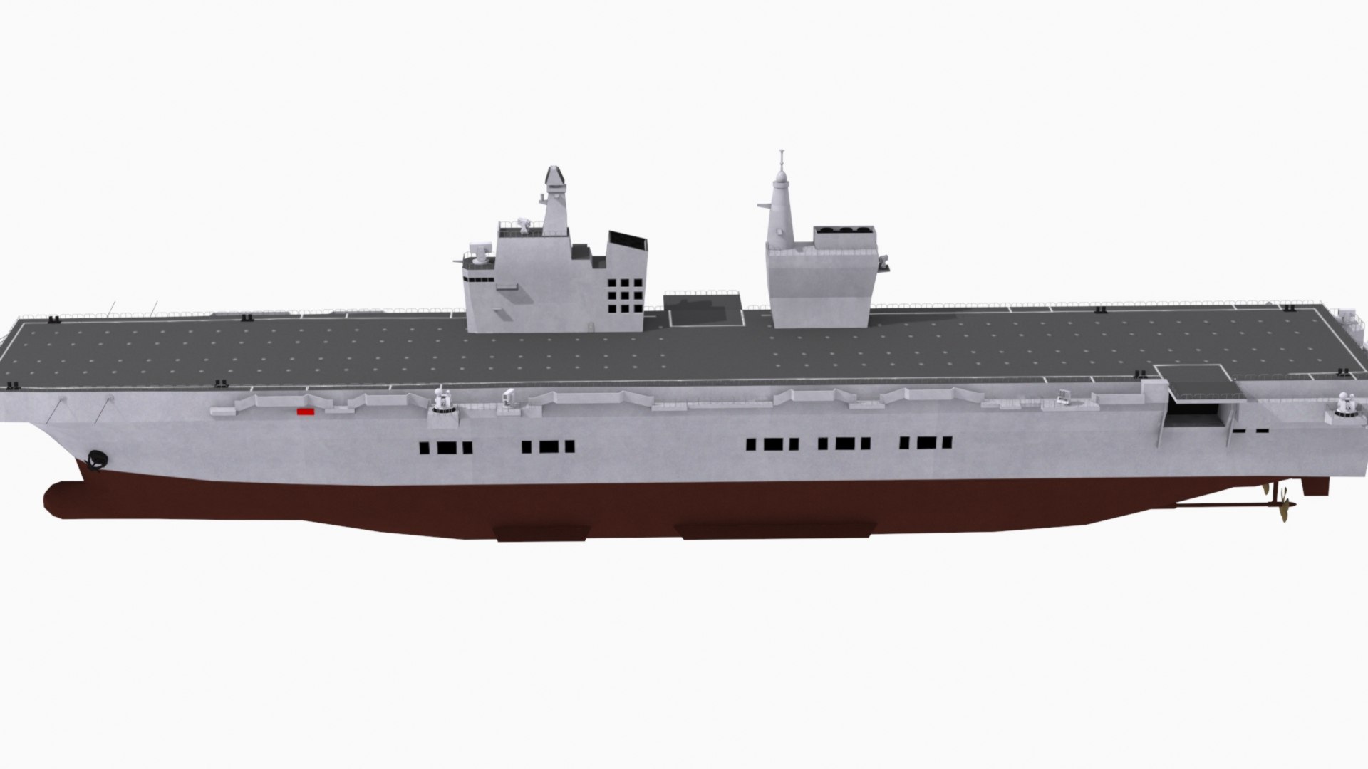 Chinese Type 076 Amphibious Assault Ship 3D Model - TurboSquid 2335707