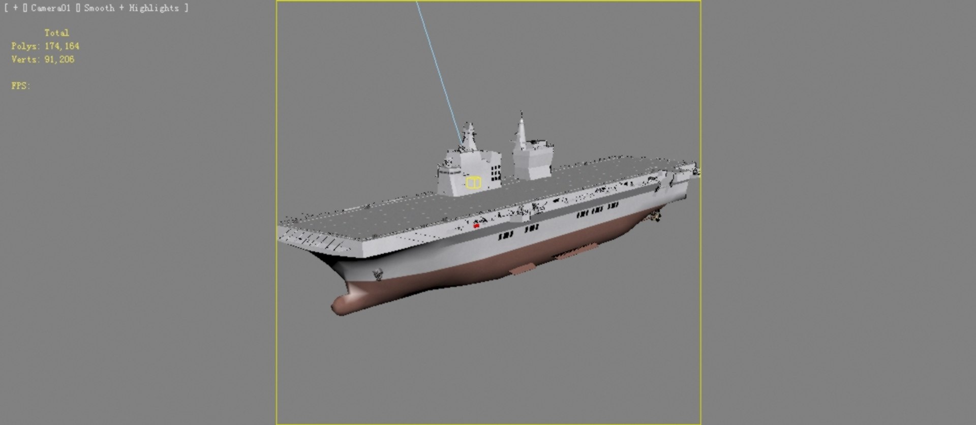 Chinese Type 076 Amphibious Assault Ship 3D Model - TurboSquid 2335707