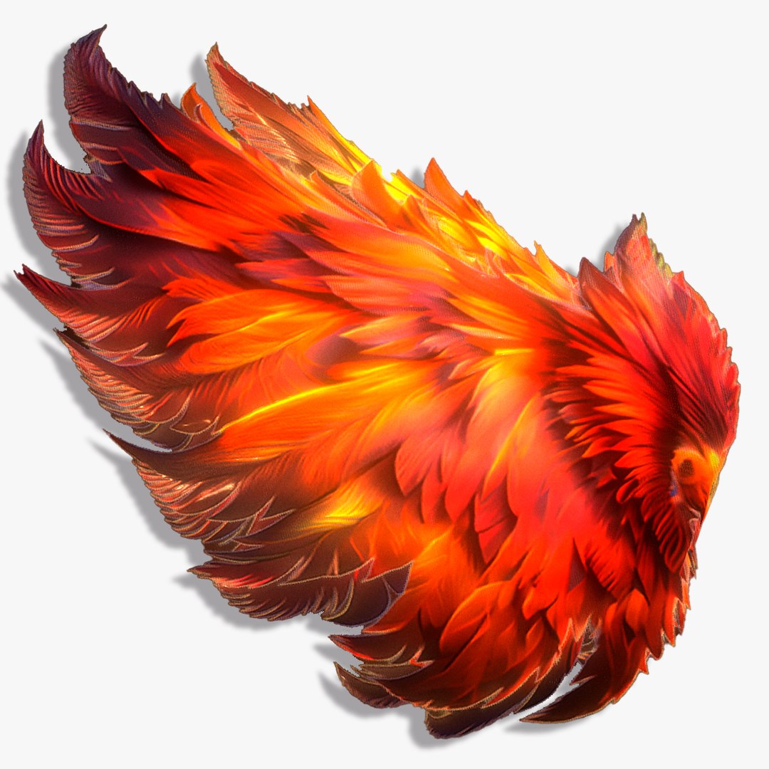 3D Low Poly Animated Phoenix Wings model - TurboSquid 2071947