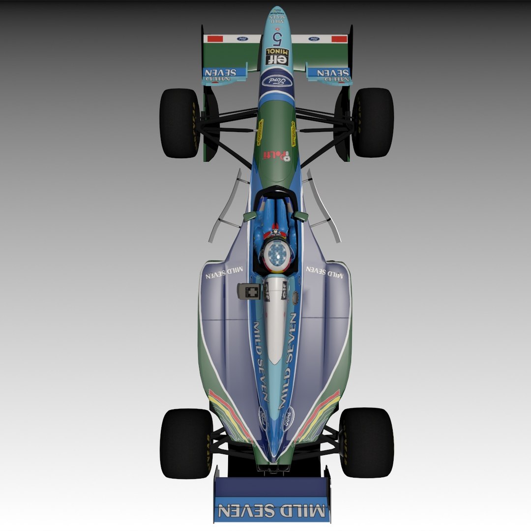 3d Model Michael Benetton B194