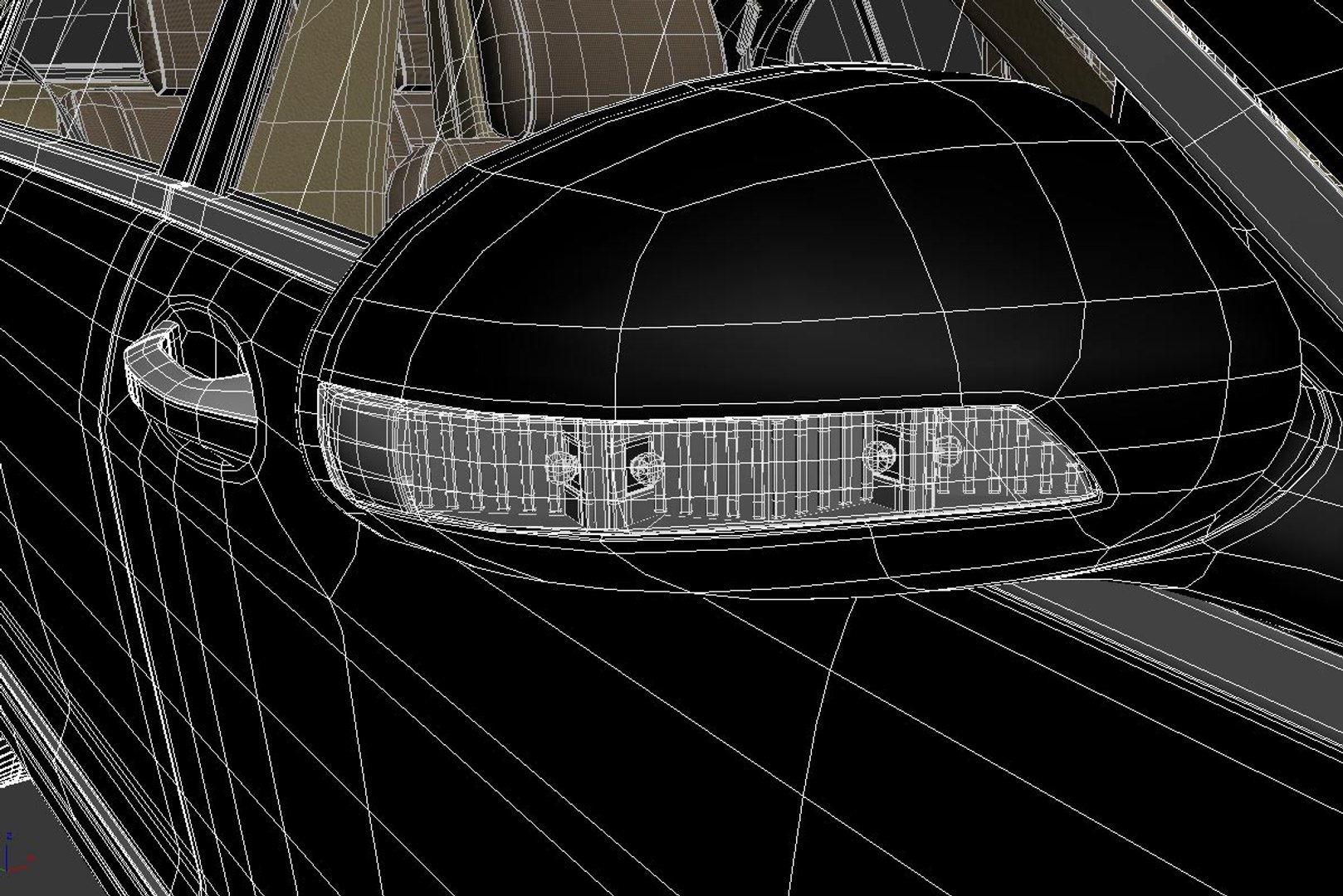 3d Model Mercedes S Merc