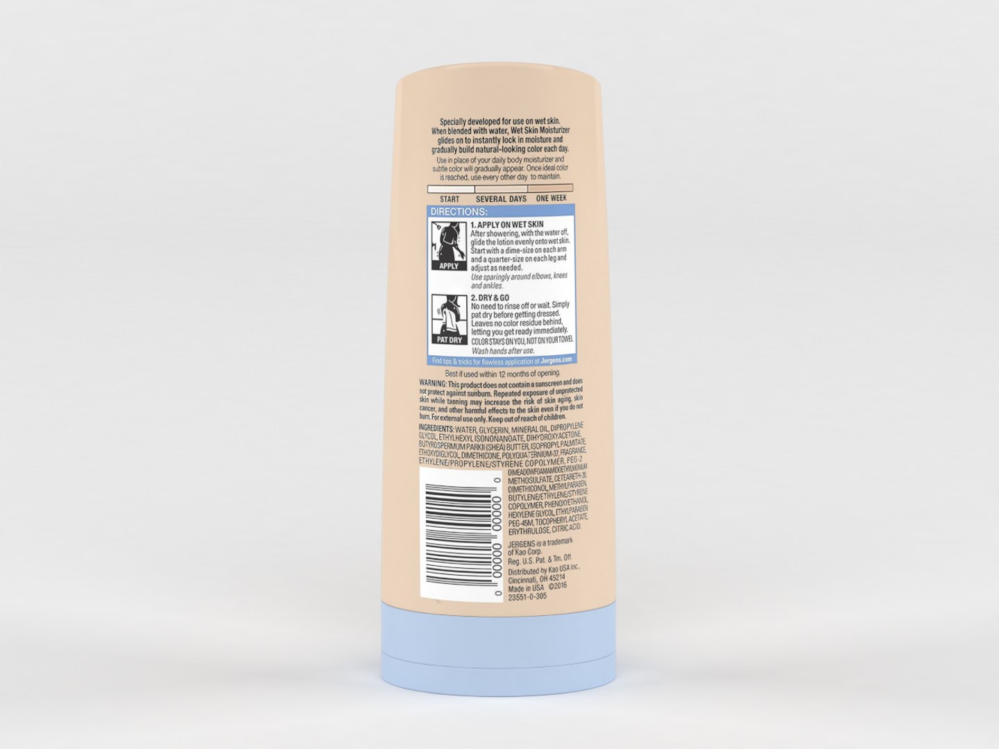 Body Jergens Natural 3D Model - TurboSquid 1330354