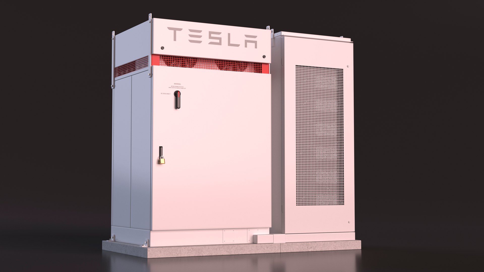 3D Tesla Powerpack System Model - TurboSquid 2152633