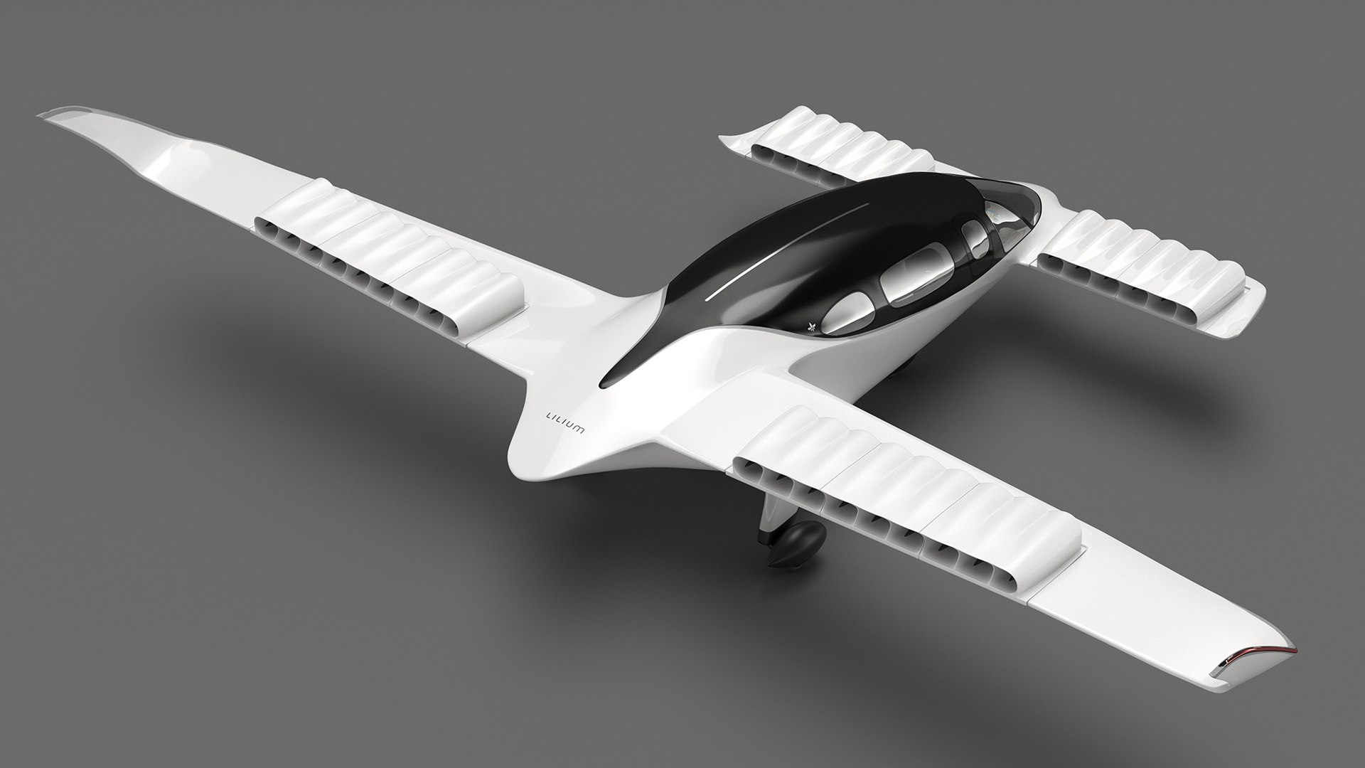 3D Model Lilium Jet Phoenix White Rigged - TurboSquid 2160949