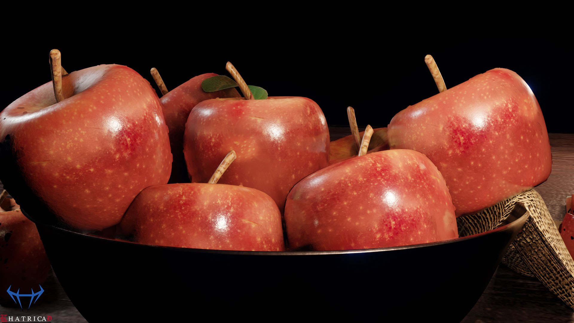3D Apples Blender Model - TurboSquid 1459224