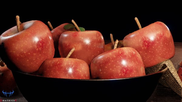3D apples blender model - TurboSquid 1459224