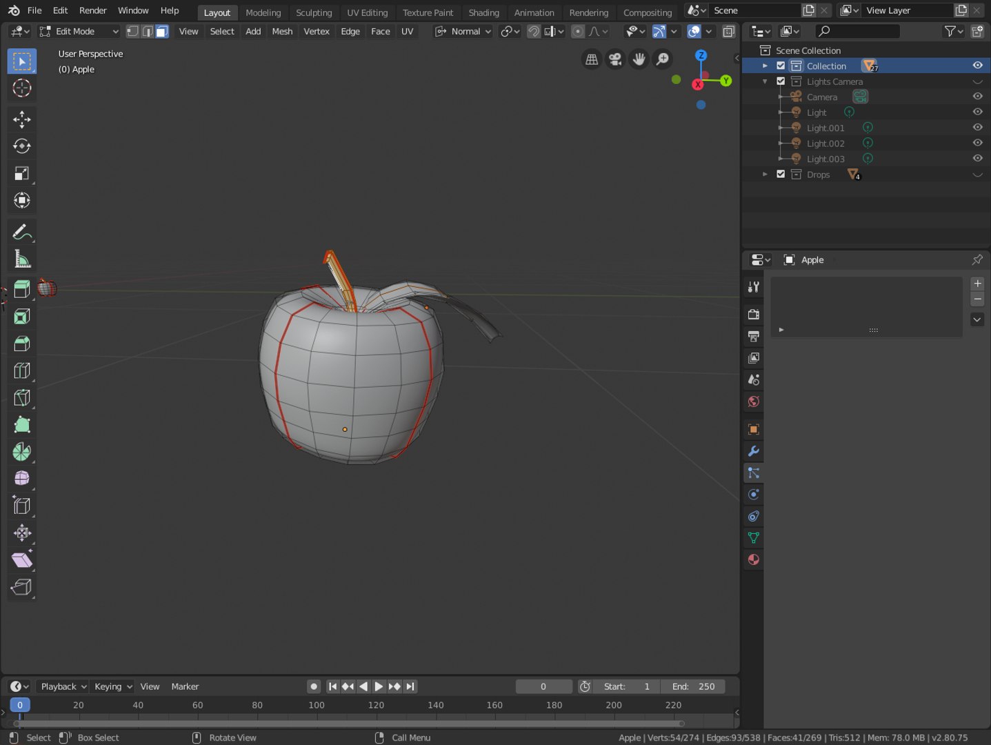 3D Apples Blender Model - TurboSquid 1459224