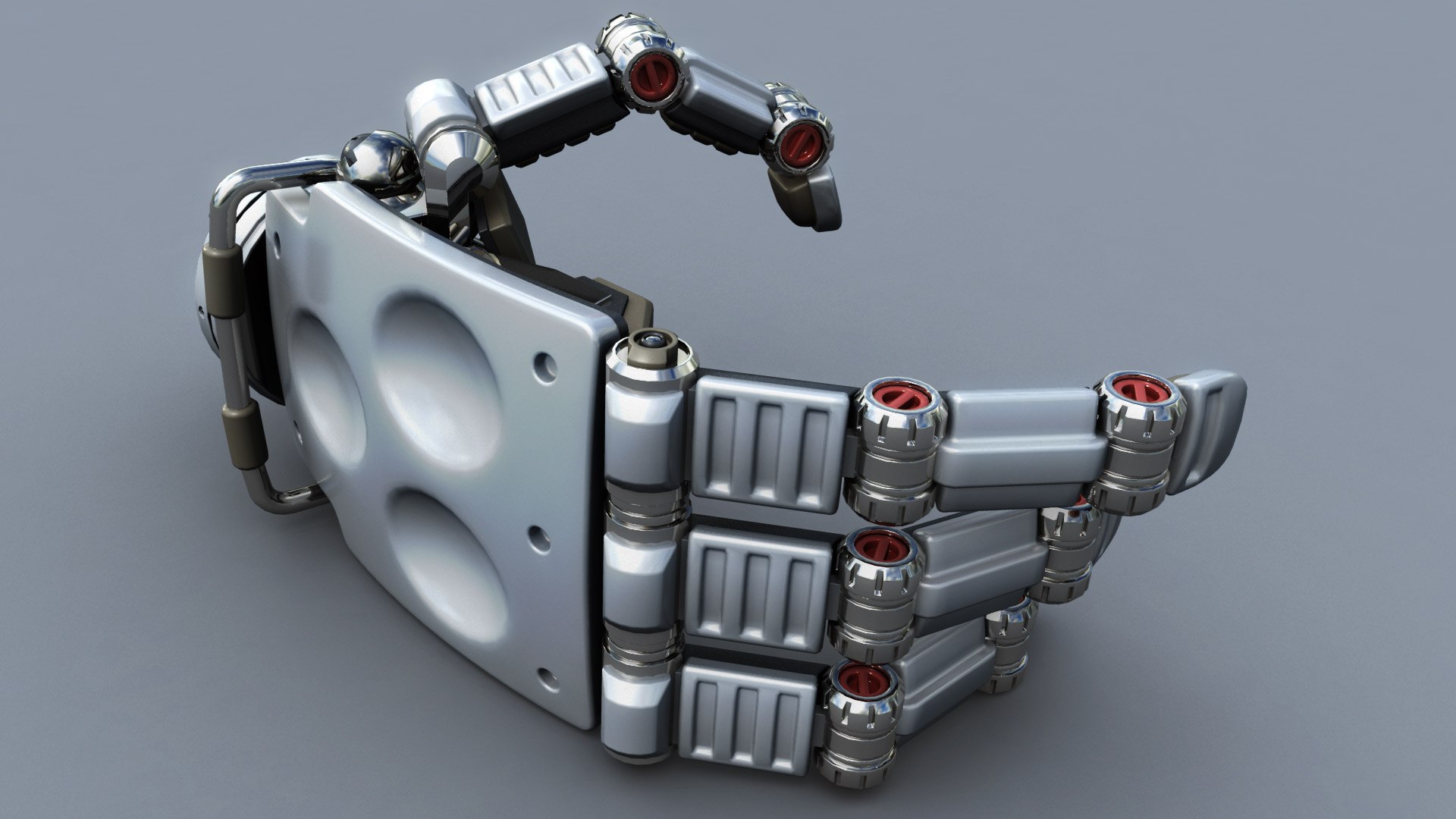 3d Model Robot Hand