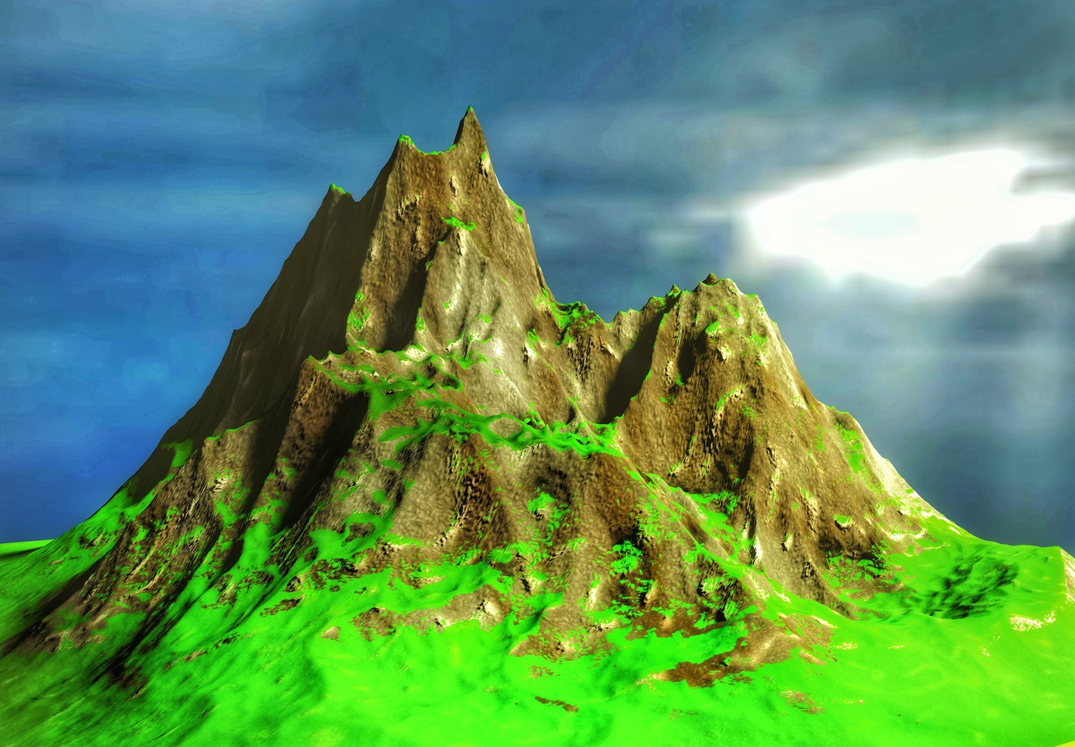 Free 3D Mountain Mount Model - TurboSquid 1304368
