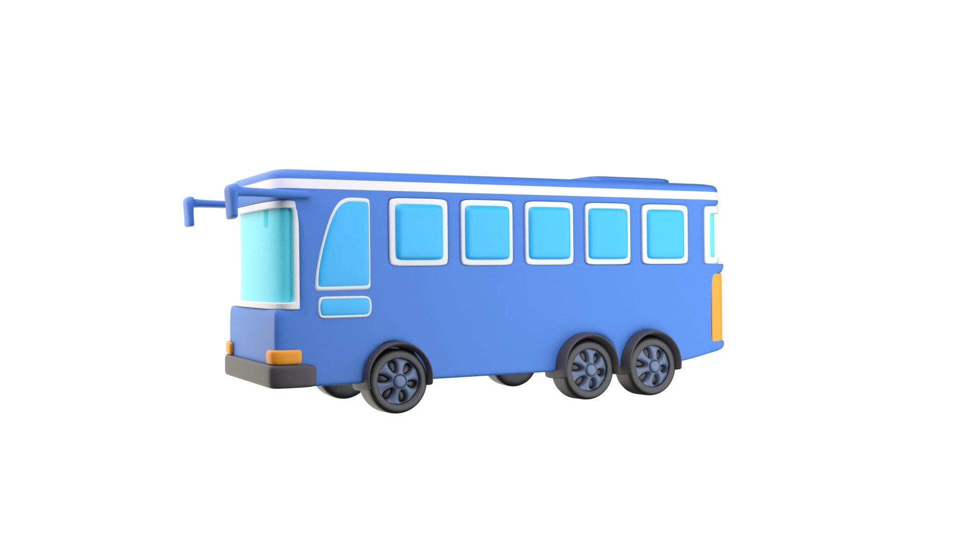 3D Bus 3d Illustration - TurboSquid 2246218