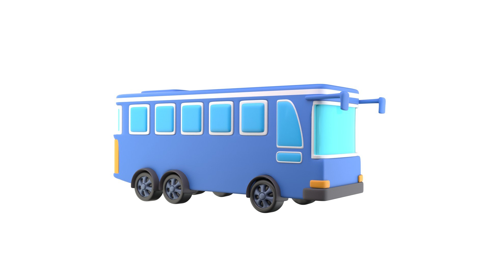3D Bus 3d Illustration - TurboSquid 2246218