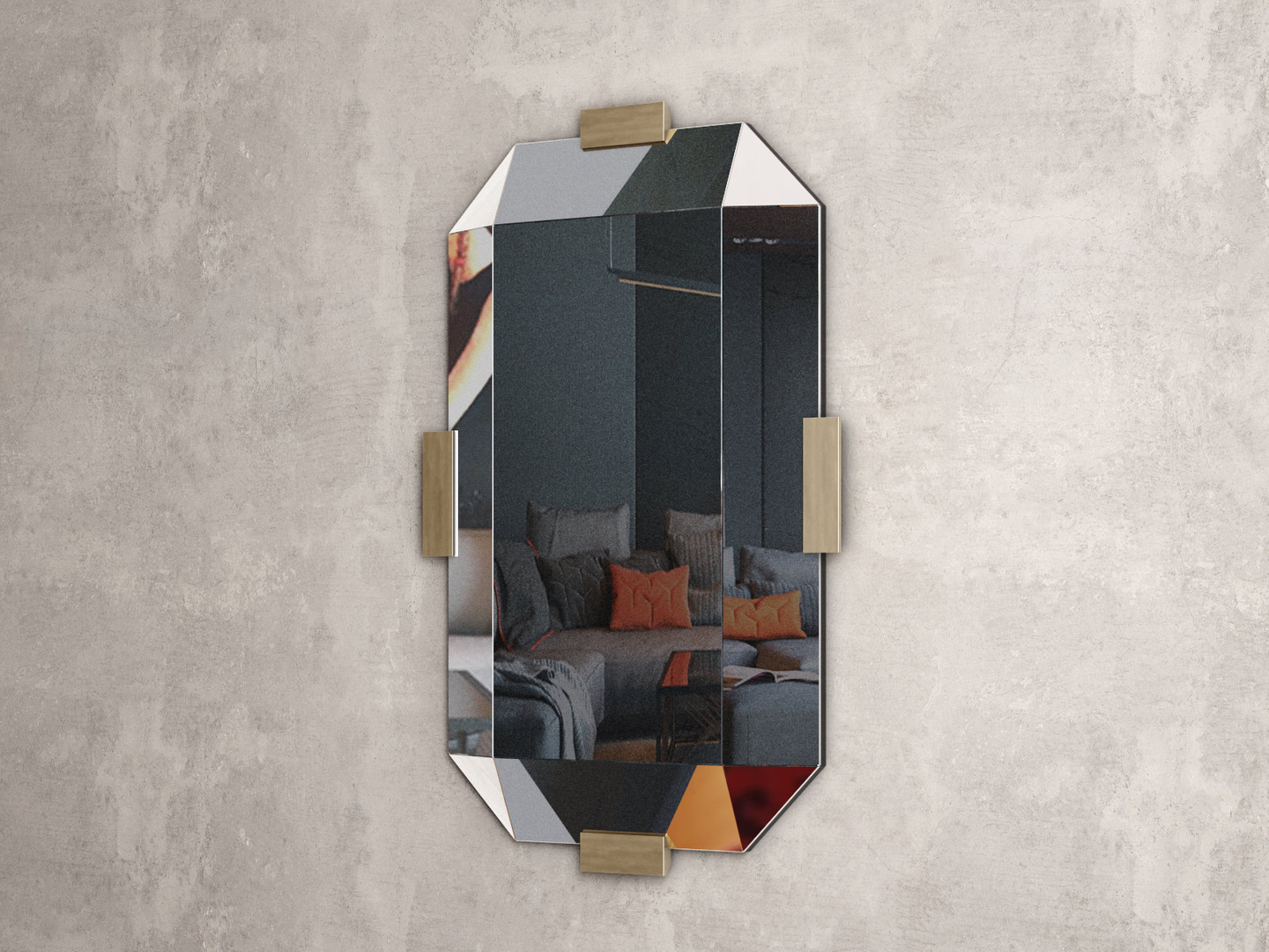 Free 3D emerald mirror - TurboSquid 1388559