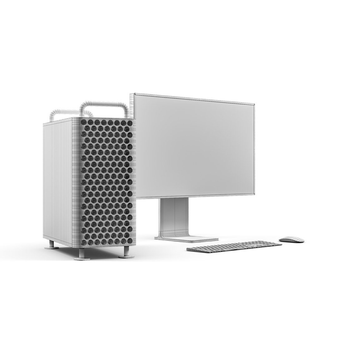 Mac Pro 2019 Display 3D Model - TurboSquid 1418515