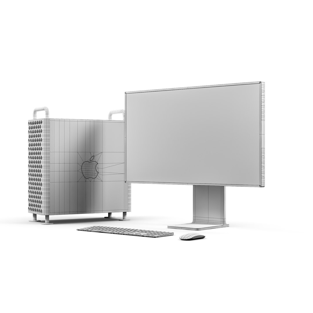 Mac Pro 2019 Display 3D Model - TurboSquid 1418515