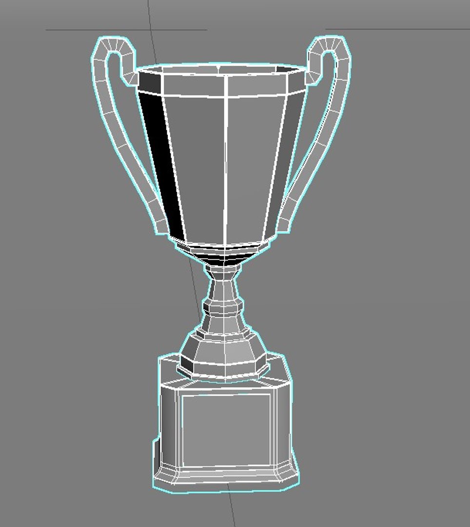 Trophy Cup 3D Model - TurboSquid 1334475