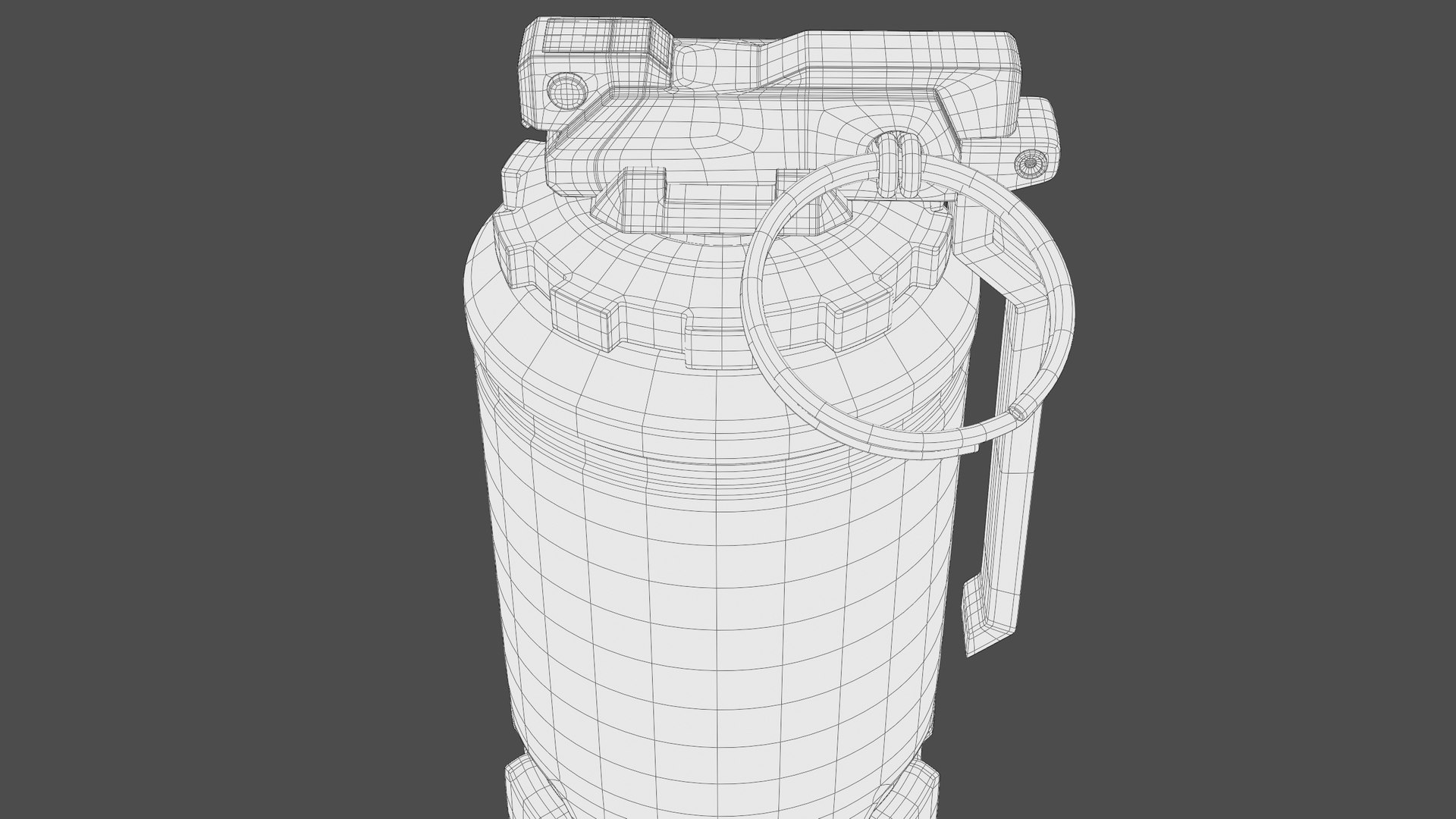 Sci Fi Grenade Elysium HMX Hi Explosive 3D Model - TurboSquid 2333258