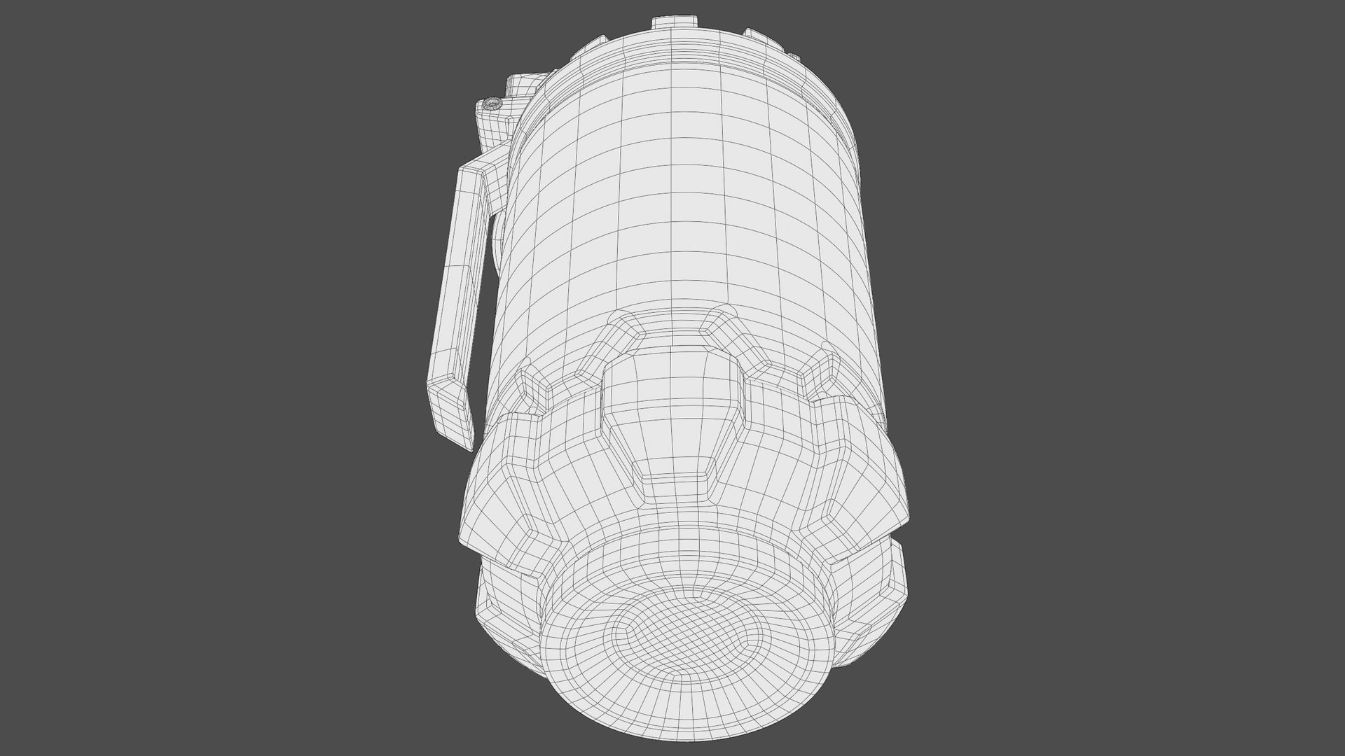 Sci Fi Grenade Elysium HMX Hi Explosive 3D Model - TurboSquid 2333258