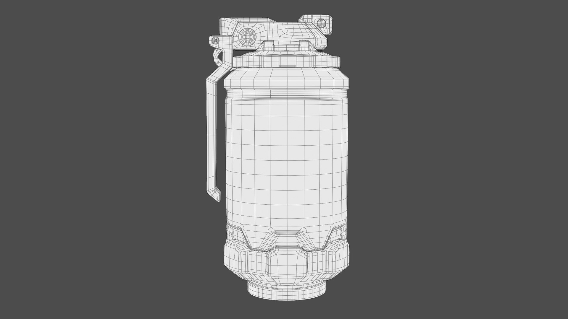 Sci Fi Grenade Elysium HMX Hi Explosive 3D Model - TurboSquid 2333258