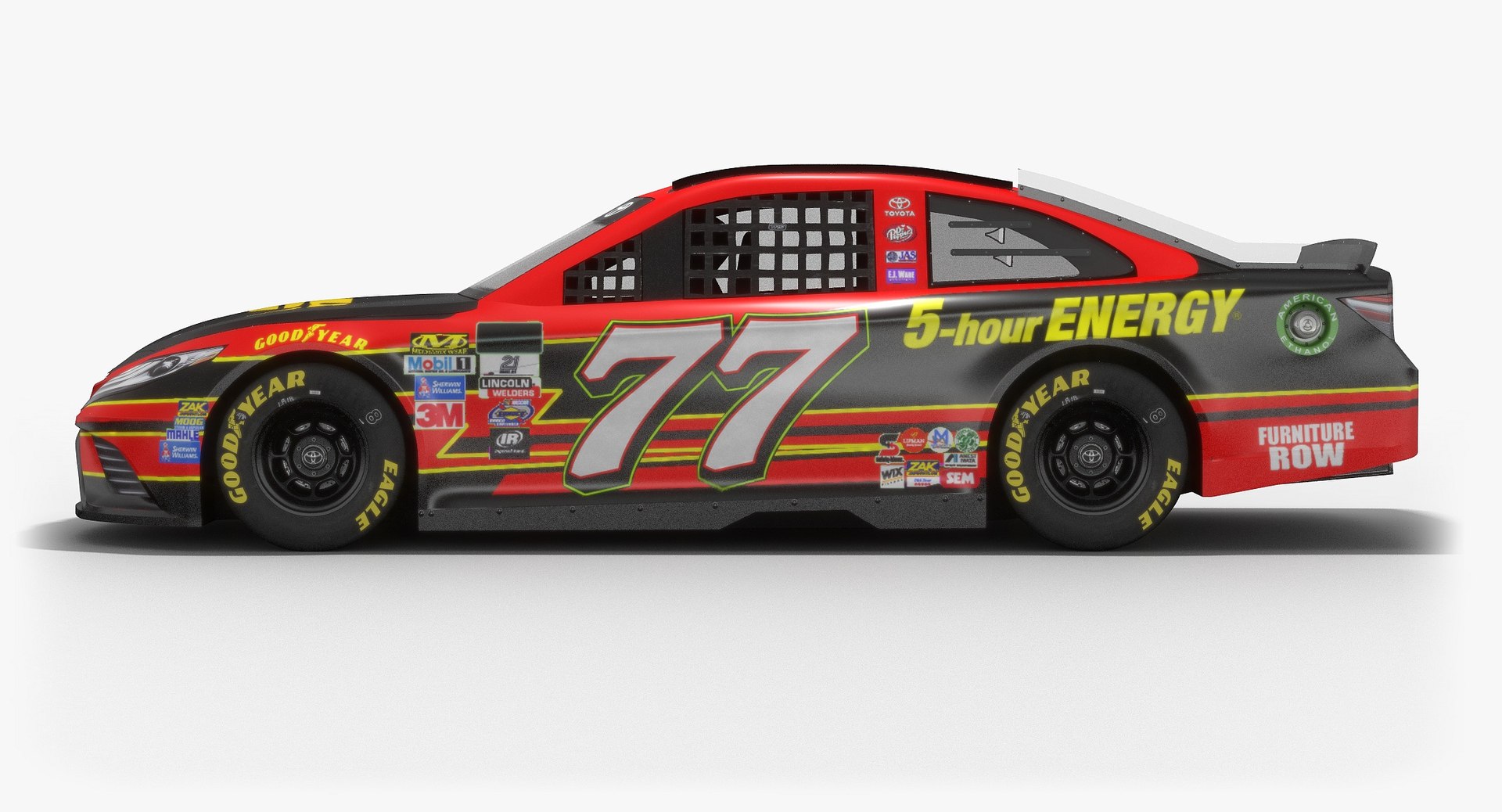3D Furniture Row Racing Nascar Model - TurboSquid 1252013