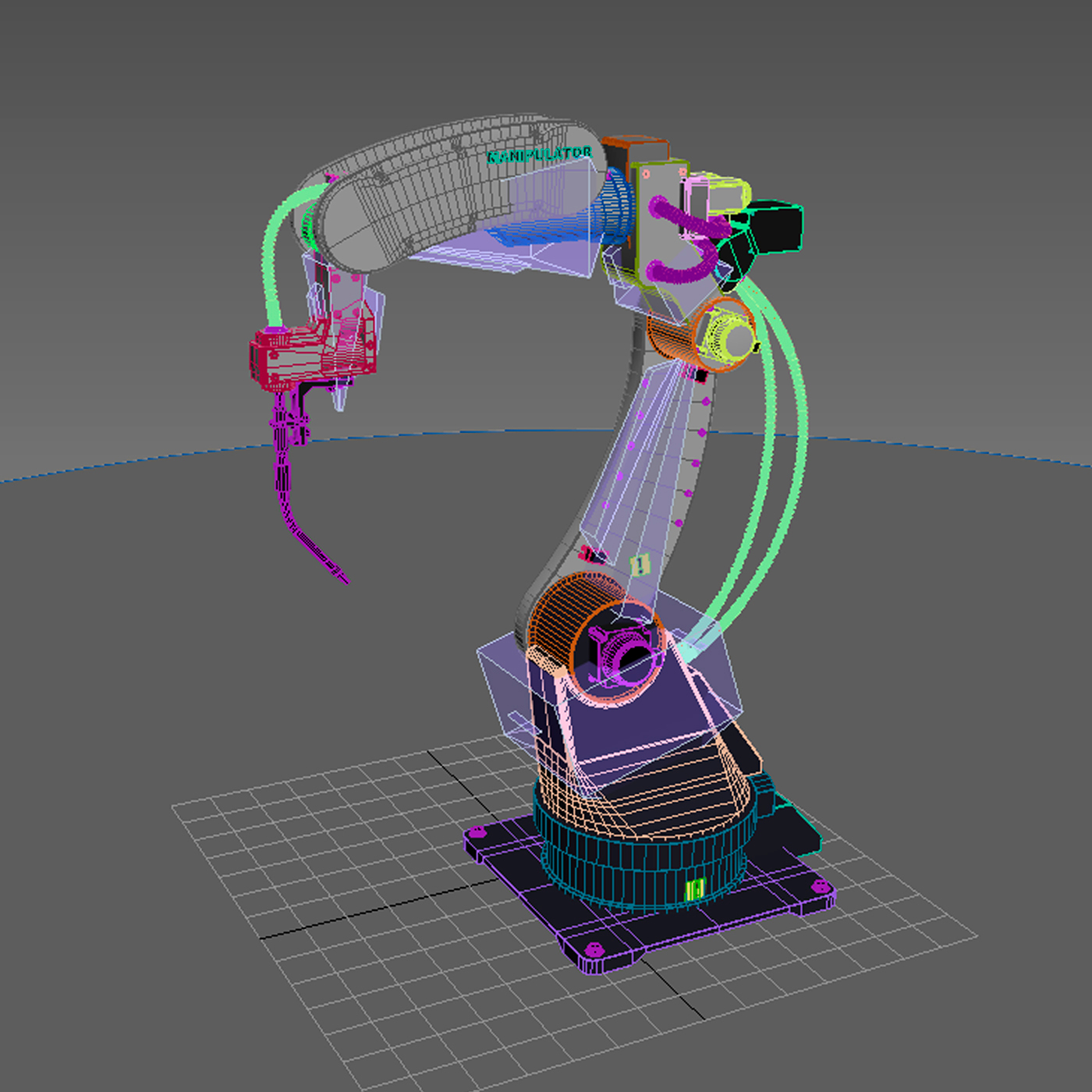 Robot manipulator model - TurboSquid 1323130