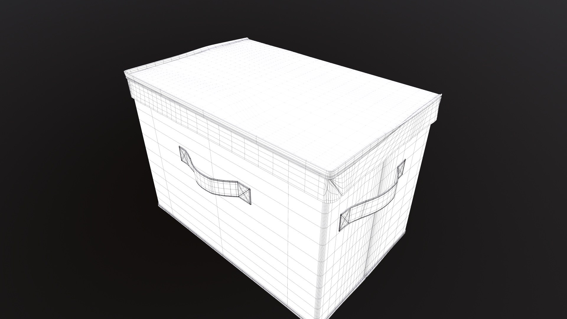 Storage Box With Lid 3D Model - TurboSquid 1966989