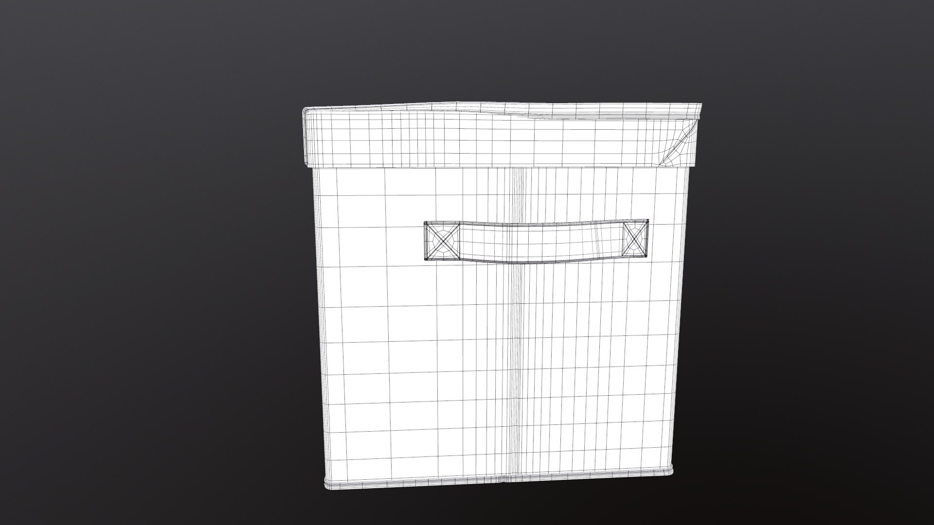 Storage Box With Lid 3D Model - TurboSquid 1966989
