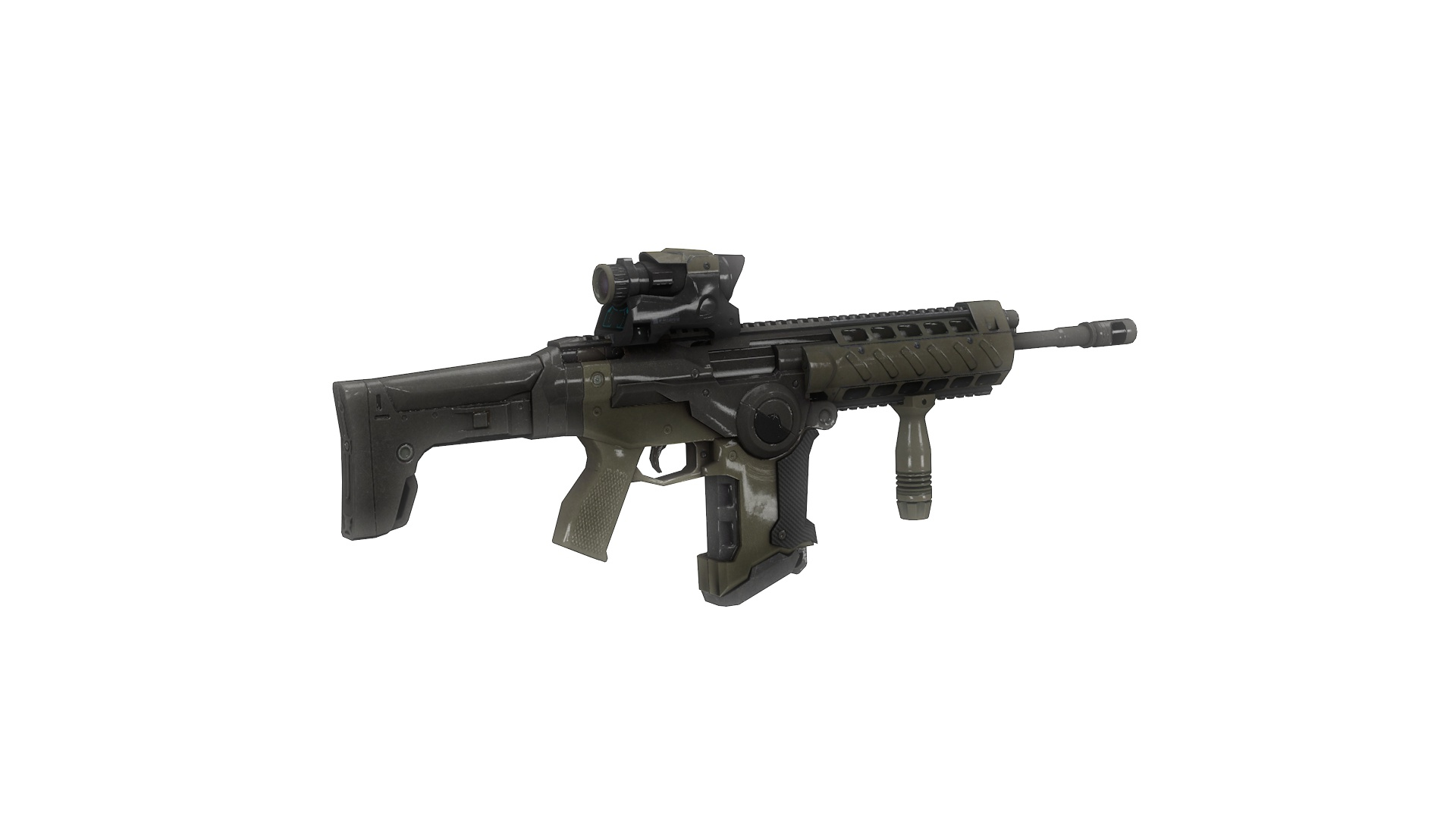 LAR Gun Model - TurboSquid 2350574