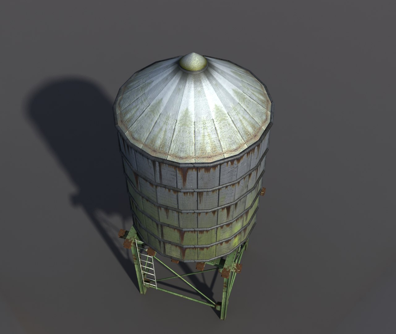 Water Tank 3d Model