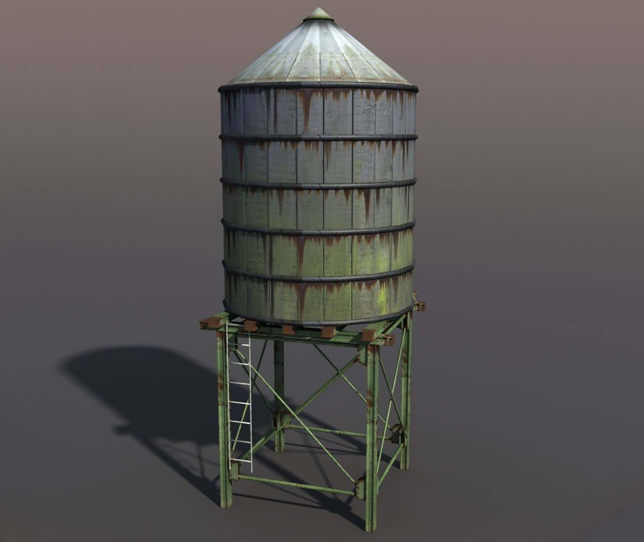 Water Tank 3d Model