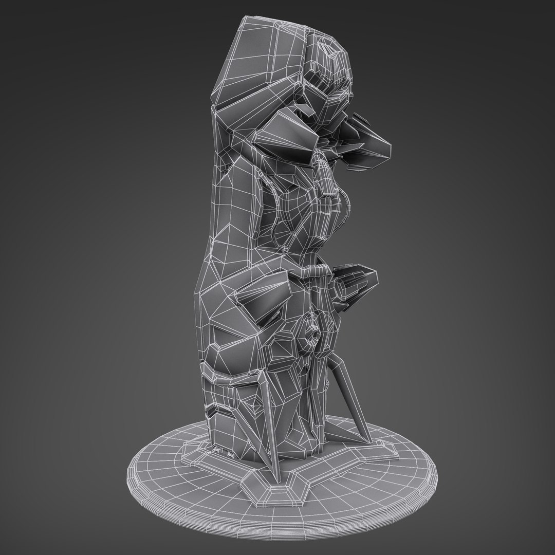 3d model of cryopod pbr