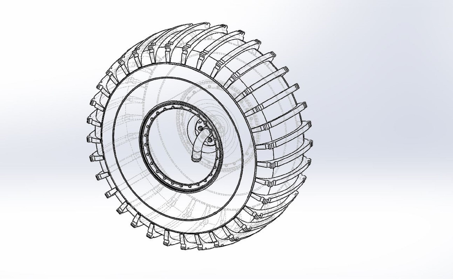 3D model wheel atv - TurboSquid 1710637