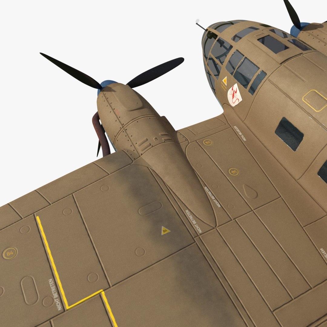 Heinkel 111 transport north 3D model - TurboSquid 1203498