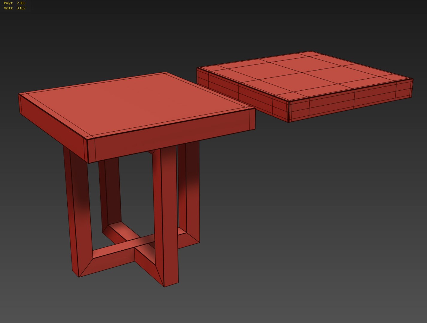 Heston Table 3D Model - TurboSquid 1694674