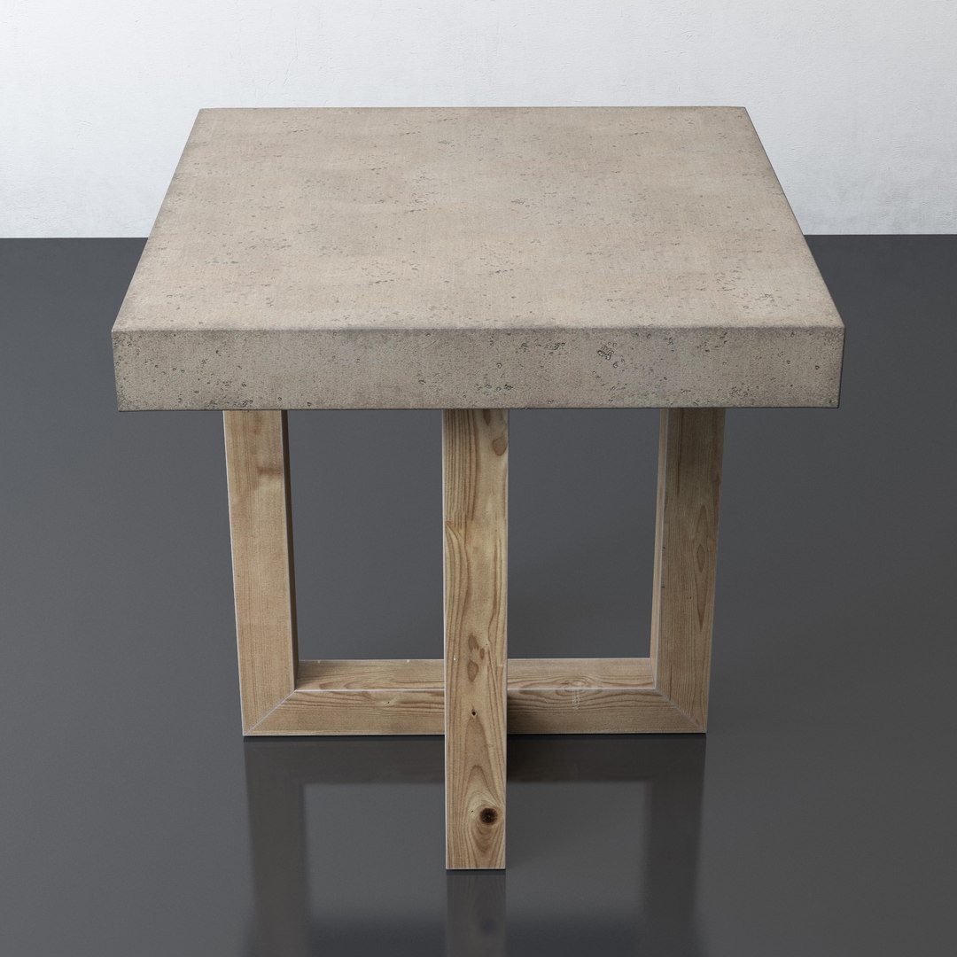 Heston Table 3D Model - TurboSquid 1694674