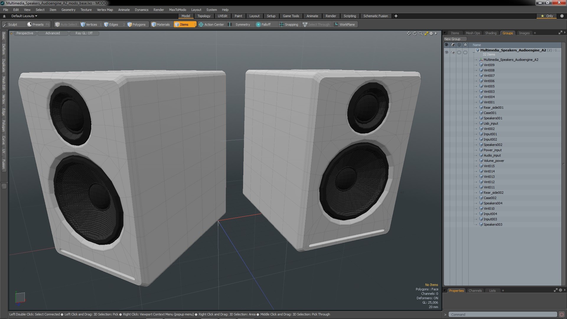 3D Multimedia Speakers Audioengine A2 model - TurboSquid 2133643