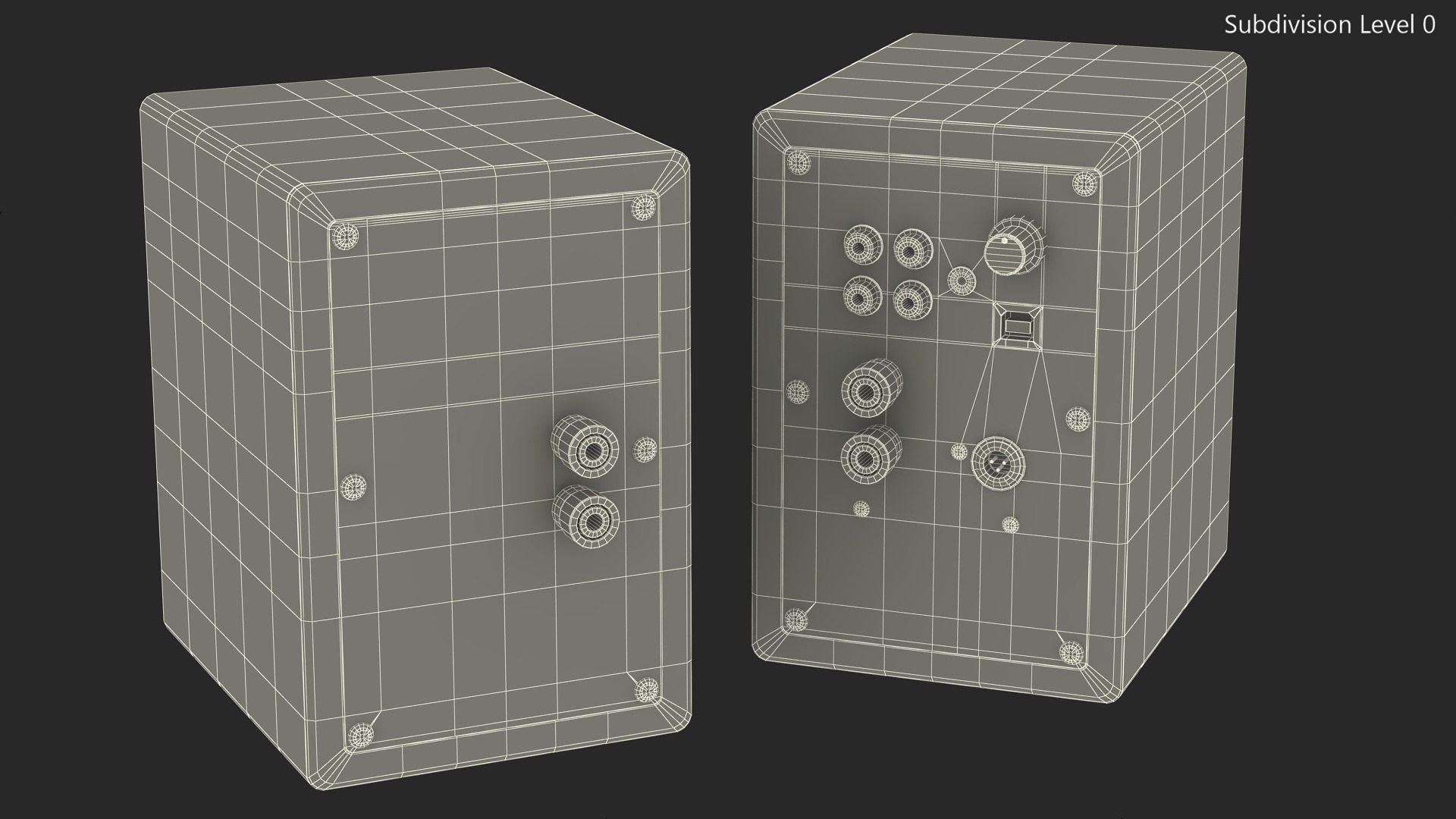 3D Multimedia Speakers Audioengine A2 Model - TurboSquid 2133643
