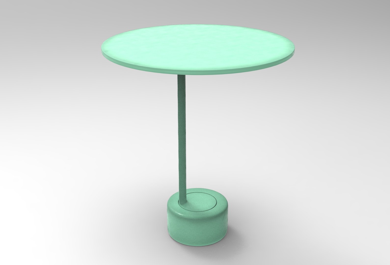 Okio Side Table 3D Model - TurboSquid 2243035