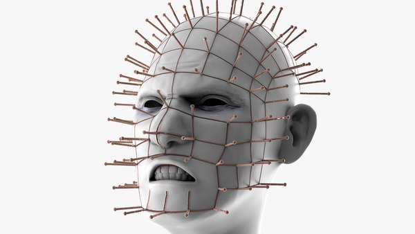 3D Pinhead Hellraiser Mask - TurboSquid 1846528