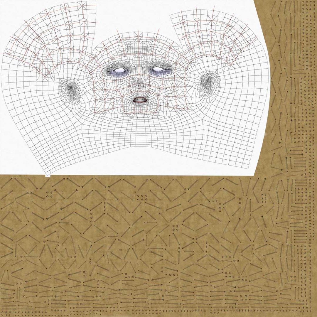 3D Pinhead Hellraiser Mask - TurboSquid 1846528