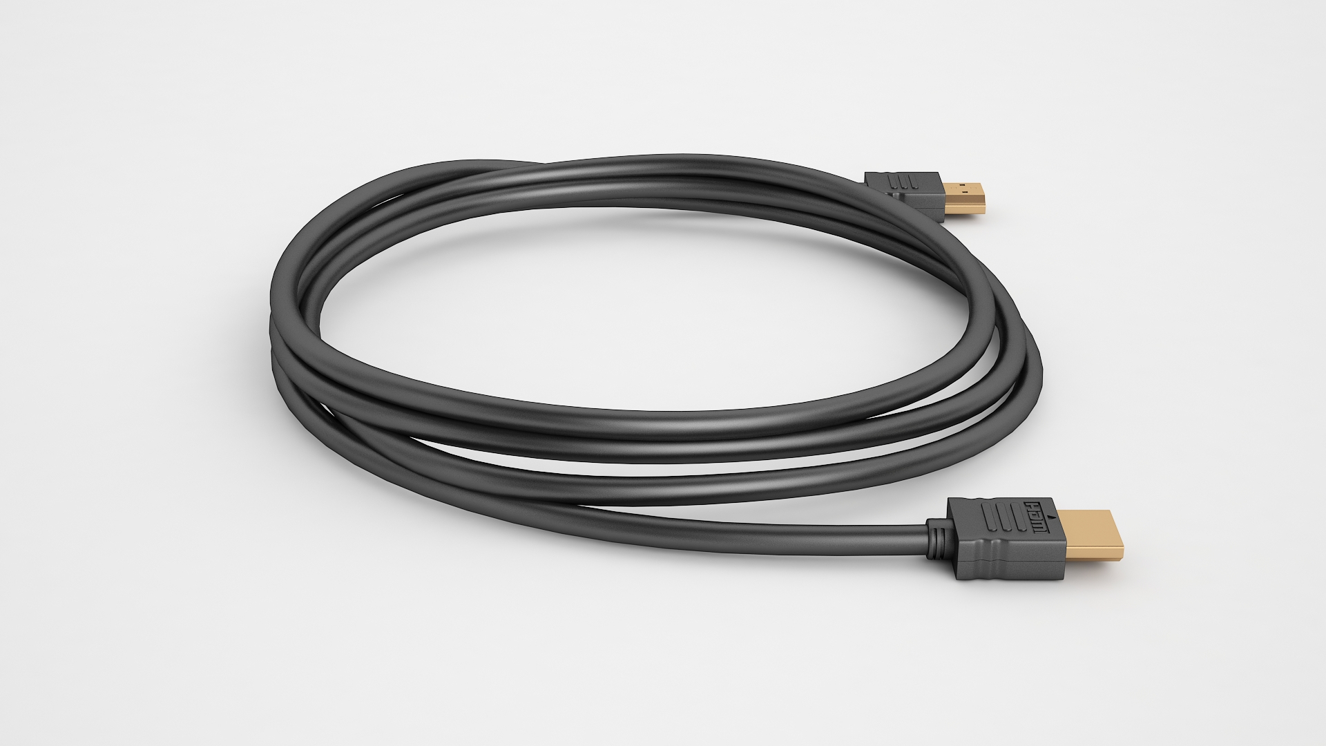 Hdmi cable 3D model - TurboSquid 1485141