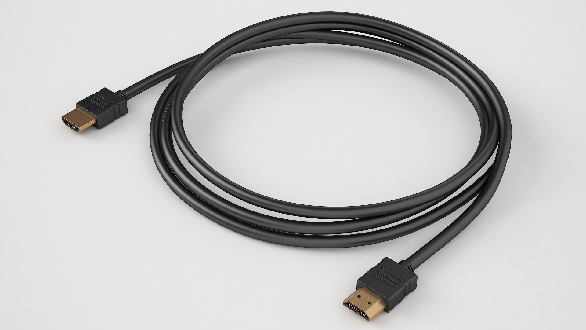 Hdmi cable 3D model - TurboSquid 1485141