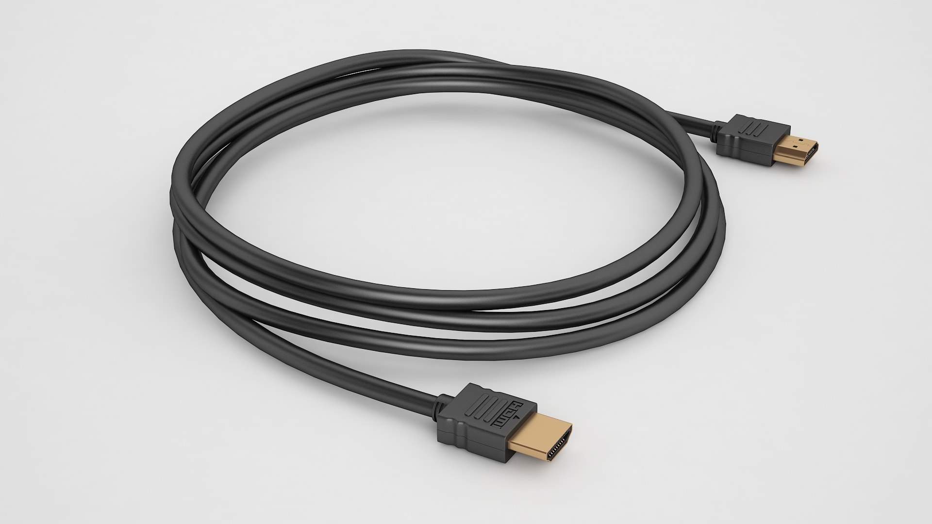 Hdmi cable 3D model - TurboSquid 1485141